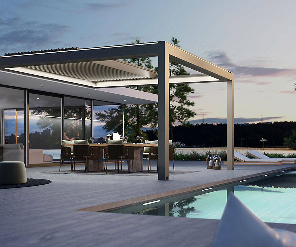 Pergolas in the UK – Pergolas for Terraces, Restaurants, and Private Homes
